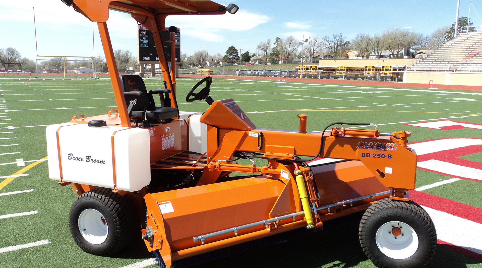 Broce Turf Boss Artificial Turf Sweeper - Broce Broom