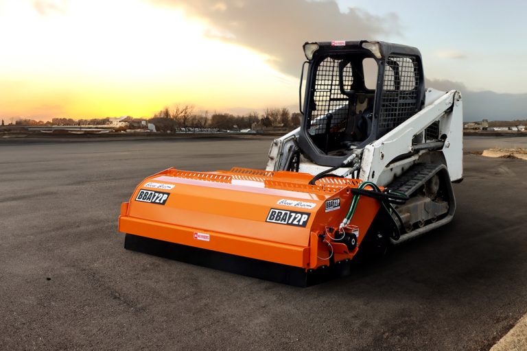 Broce Broom - Skid Steer Pickup Broom Attachment