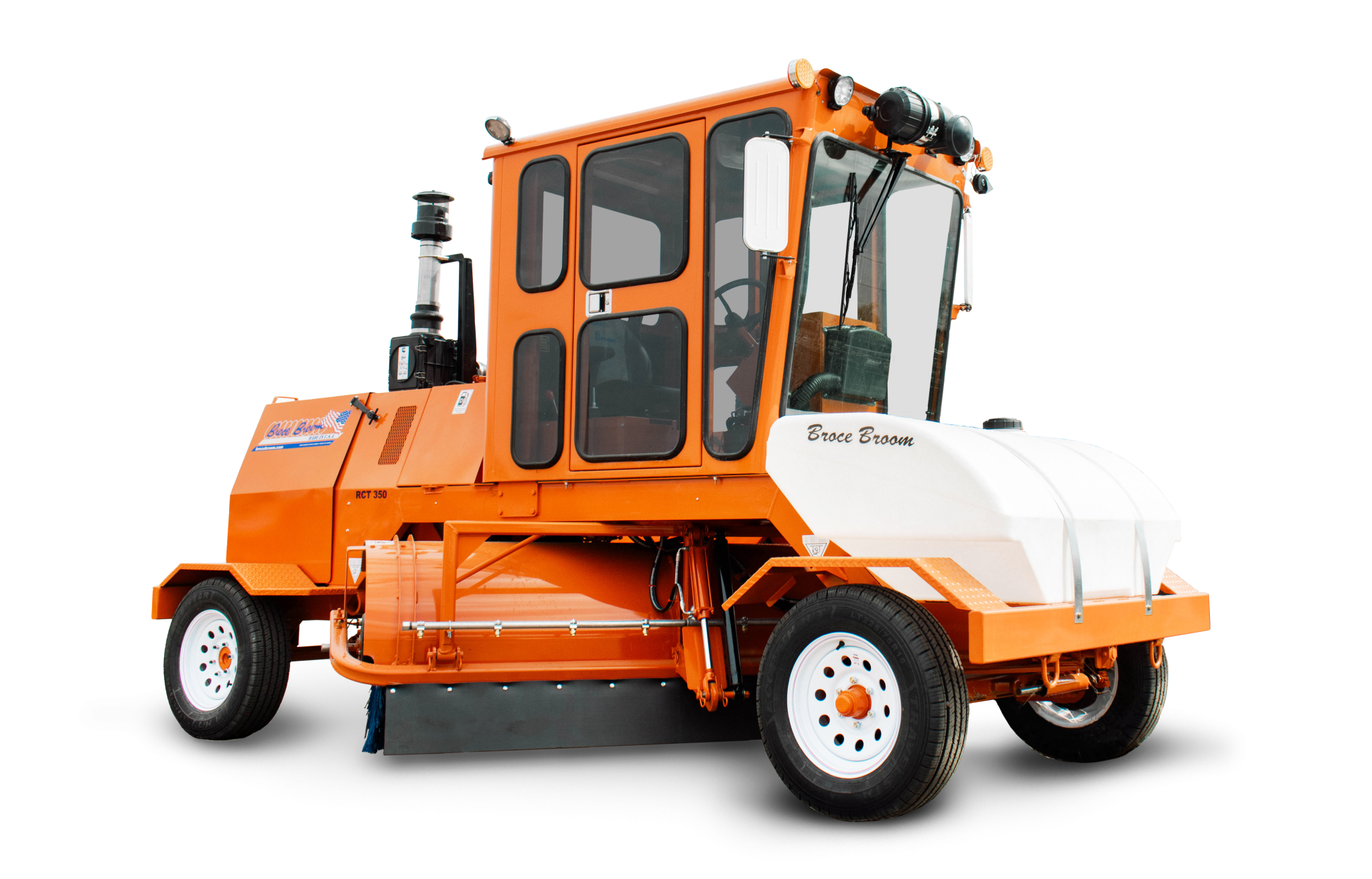 Broce Broom - Broce 350 Series Road Construction Sweeper