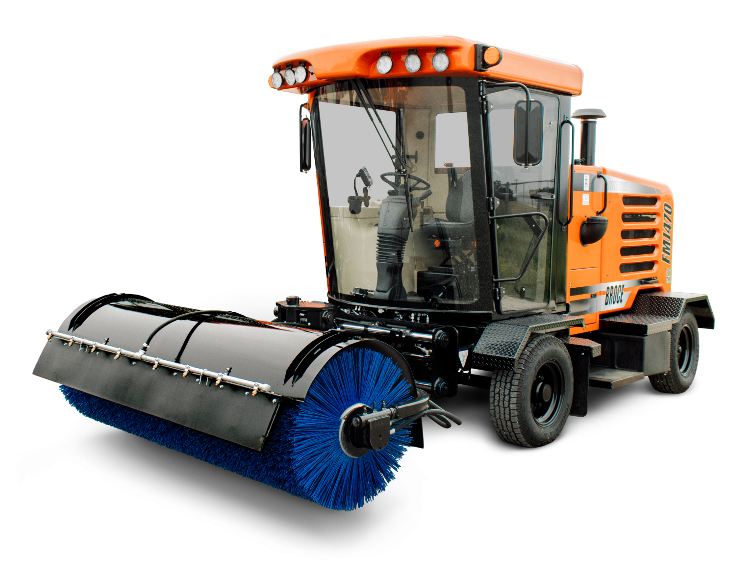 Broce Broom - FMJ470 Front Mount Construction Sweeper