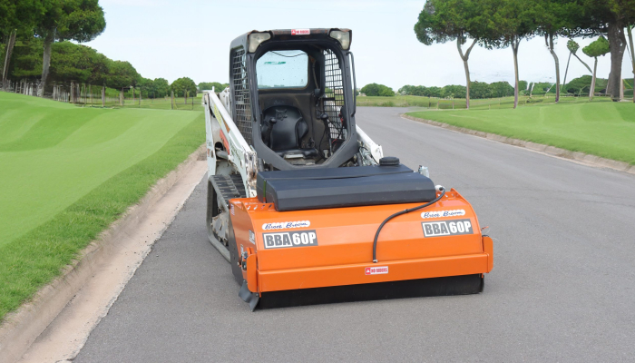 Broce Broom - Skid Steer Pickup Broom Attachment