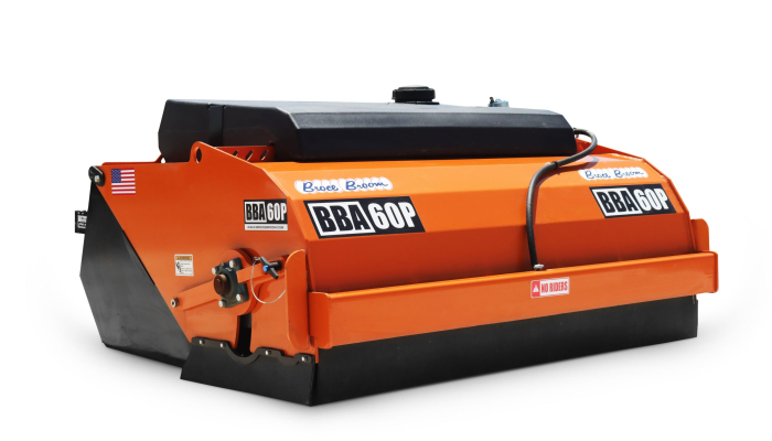 Broce Broom - Skid Steer Pickup Broom Attachment