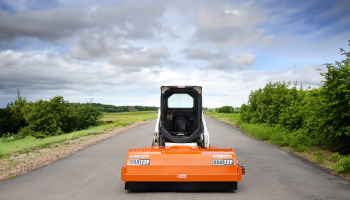 Broce Broom - Skid Steer Pickup Broom Attachment