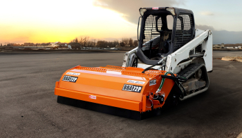 Broce Broom - Skid Steer Pickup Broom Attachment