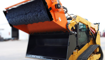 Broce Broom - Skid Steer Pickup Broom Attachment
